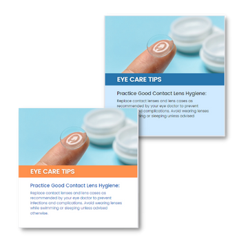 Social Media Posts and Templates for Eye Clinics – DG Strategists